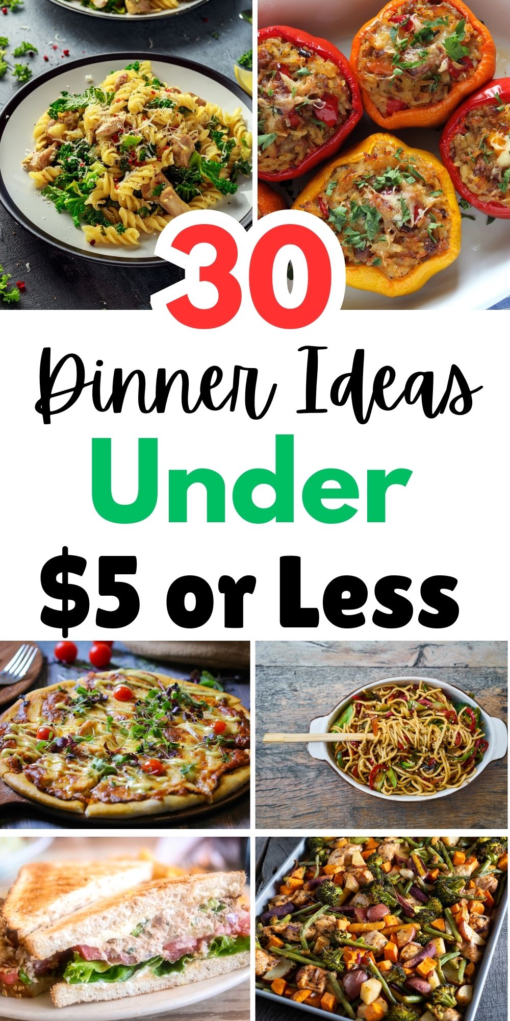 31 Dinner Ideas That Cost $5 or Less to Make